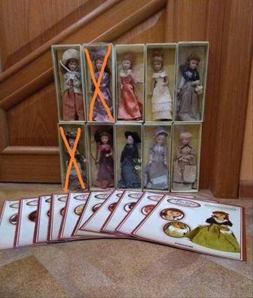 Коллекция фарфоровых кукол "Дамы Эпохи "