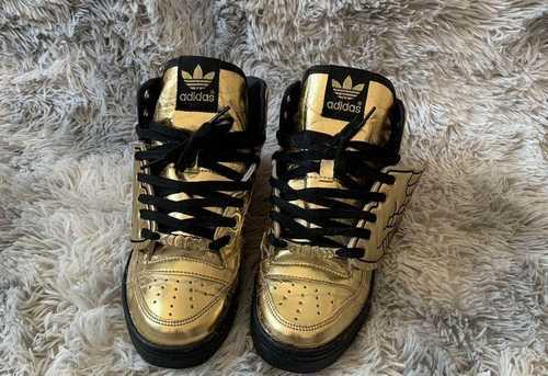 Adidas x Jeremy Scott JS Wings gold