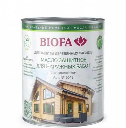 2043 Масло защитное для наружных работ Biofa 0,375