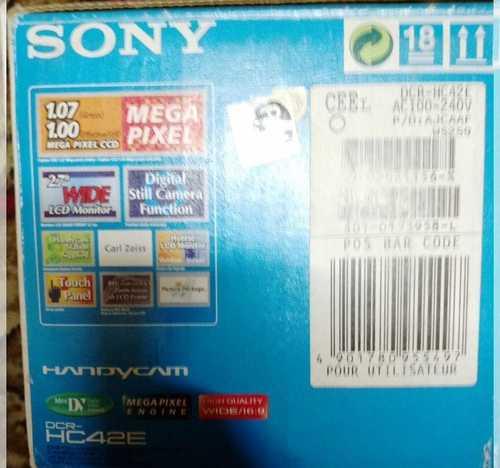 Видеокамера Sony DCR-HC42E