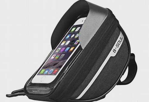Велосипедная сумка с сенсорным экраном для мобильн