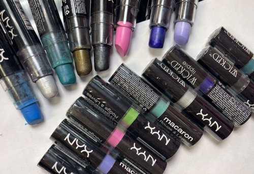 Помады NYX Macaron цветные