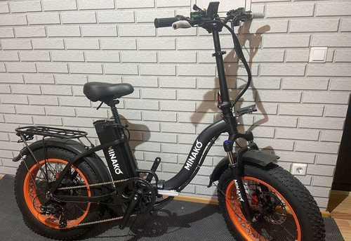 Электровелосипед новый minako f11 500w