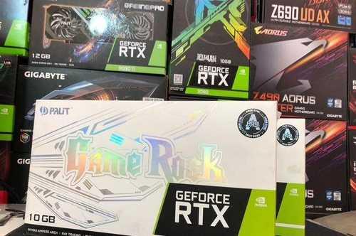 Видеокарта RTX 3080 10GB Palit GameRock (NEW)