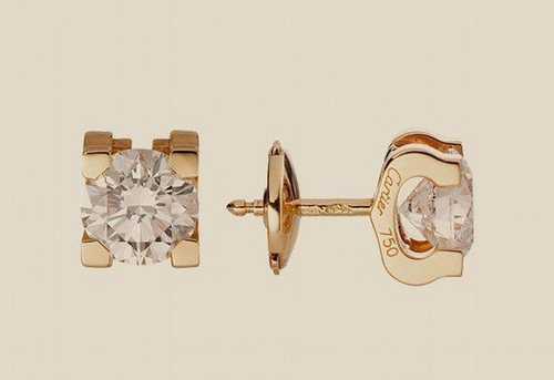 Пусеты Cartier classic