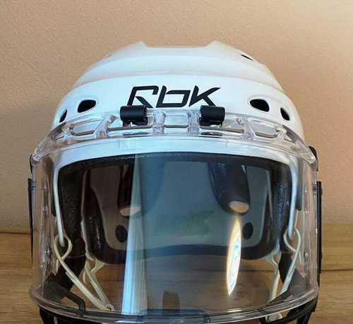 Хоккейный шлем RBK (5 K) +Визор MAD GUY(размер L)