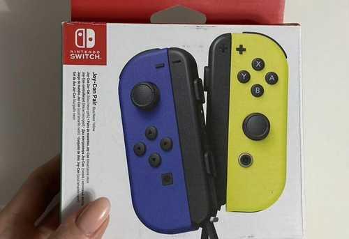 Новые Joy-Con для Nintendo Switch Blue/Yellow