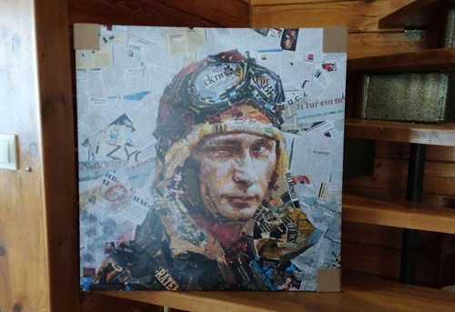 Картина на холсте Путин 65-65