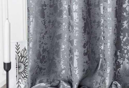 Мраморные шторы Версаль серый