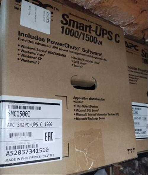 Ибп арс Smart-UPS C SMC 1500I 150Ва