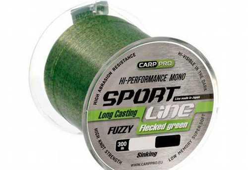 Леска Carp PRO Sport Line Flecked Green 300m