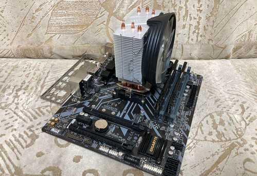 Комплект AM4 Gigabyte B450M DS3H/R5 2600/Кулер