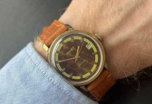 Полет "Пятнистый" - мужские наручные часы СССР