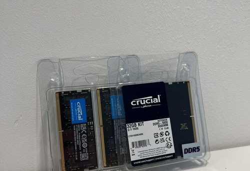 Crucial DDR5 32GB (2 x16) 5600 Sodimm
