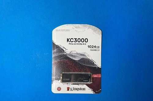 SSD M.2 1024 гб / 1тб Kingston KC3000 Новый