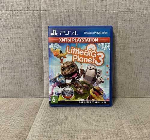 Little Big planet 3 PS4 (Диск)