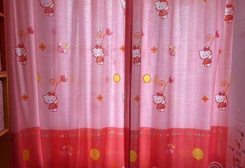 Шторы и тюль Hello Kitty