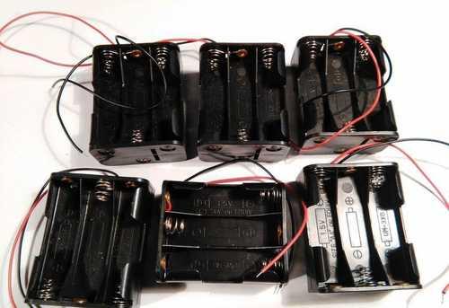 Батарейный отсек на 6 батареек (тип аа)