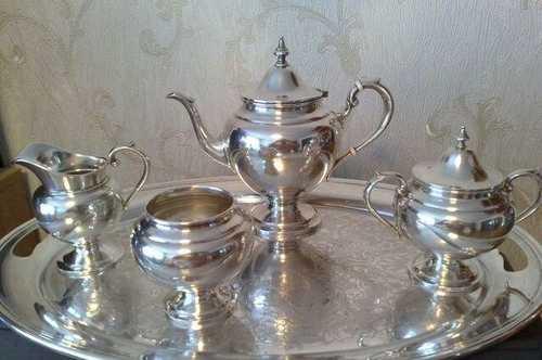Продам чайный серебряный сервиз (925 проба) Gorham