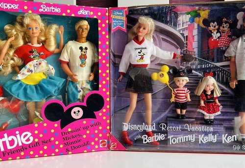 Кукла Барби Barbie Ken Tommy Kelly Disneyland