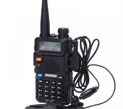 Рация Baofeng UV-5R 5W 1800мАч 136-174/400-480