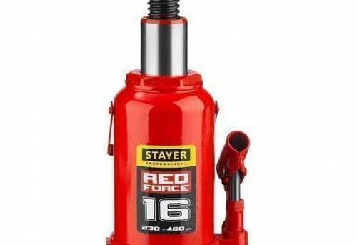 Домкрат бутылочный Stayer RED force 16т 230-460мм