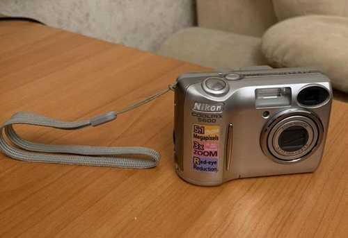 Компактный фотоаппарат Nikon coolpix 5600