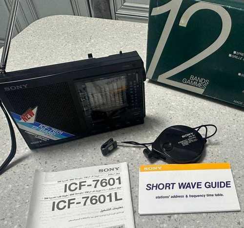 Радиоприемник sony icf-7601