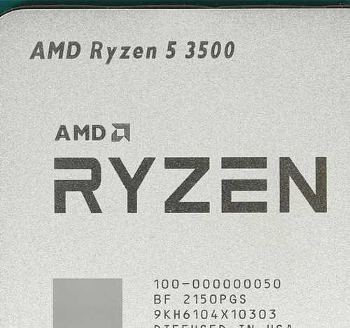 Процессор Ryzen 5 3500 сокет am4