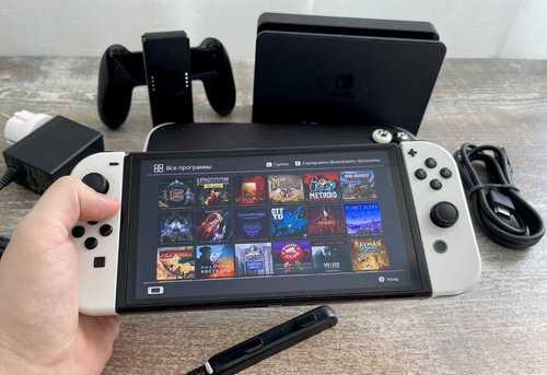 Nintendo Switch Oled + более 100 игр