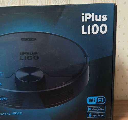 Робот пылесос Iplus L100. Говорит на русском языке