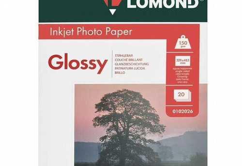 Упаковка бумаги lomond InkJet Photo Paper A3+ 20л