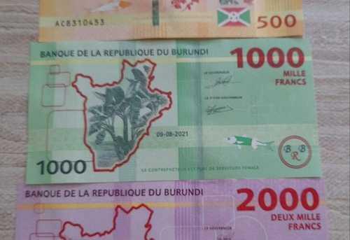 Банкнота Бурунди. UNC