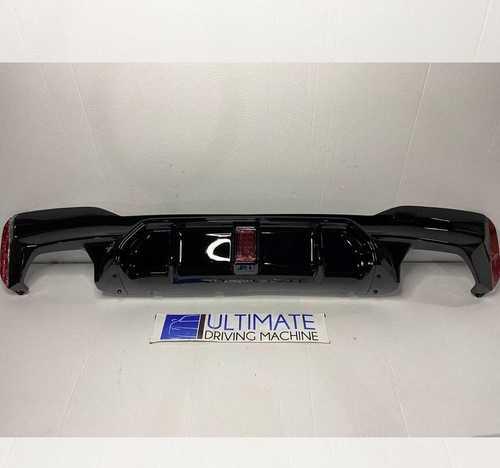 Диффузор М5 bmw g30 с LED стоп сигналом