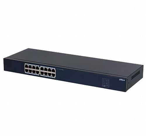 Коммутатор Dahua 16-port 10/100M RJ45 Non-PoE Switch, Metal case