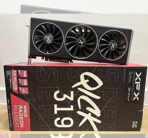 Видеокарта XFX rx 6700 XT