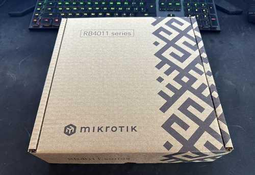 Маршрутизатор MikroTik RB4011iGS+5HacQ2HnD-IN