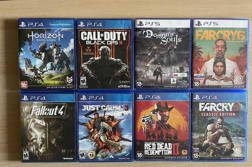 Игры для PS4/PS5 (цена в описании)