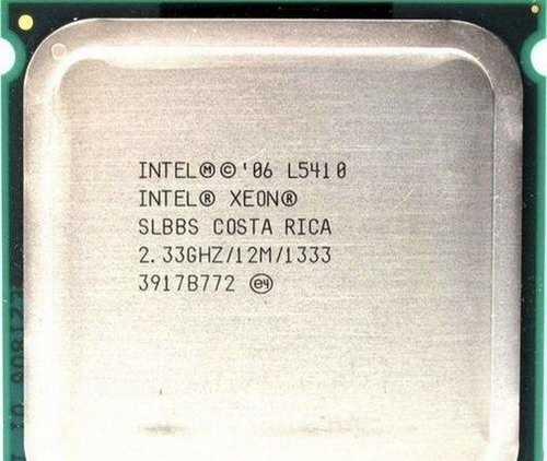 Процессор Intel Xeon L5410 4 ядра