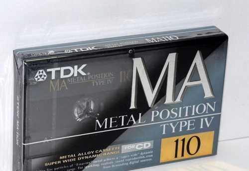 Аудиокассета TDK MA 110 metal japan market (5481)
