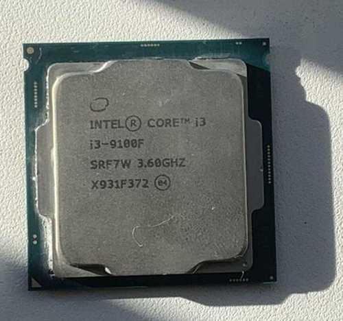 Процессор intel core i3 9100f lga 1151 v2