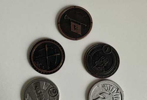 Монеты из пятерочки обмен