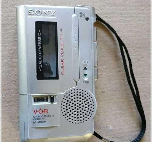 Диктофон sony M-800V микрокассетный