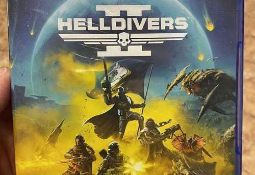 Helldivers 2 ps5 новый диск