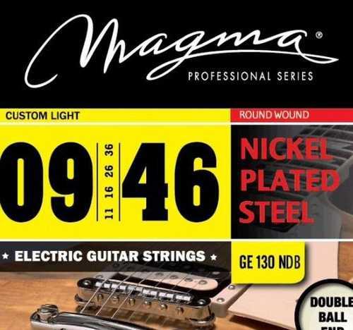 Струны для электрогитары Magma Strings GE130NDB