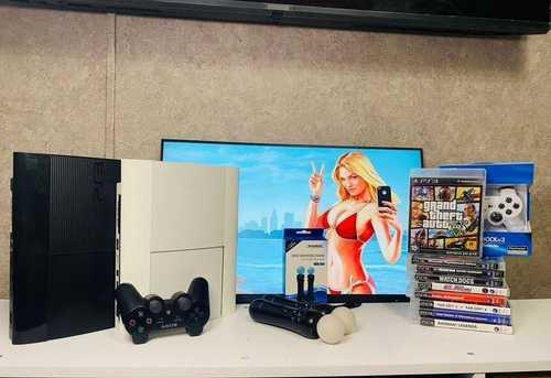 PS3 Sony Playstation 3 + игры