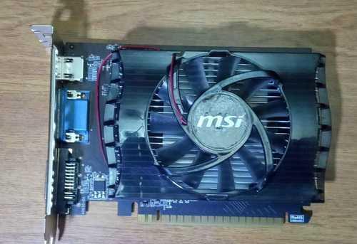 Видеокарта MSI GeForce GT 730 2 гб (N730-2GD)