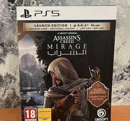 Assassins creed mirage ps5 диск