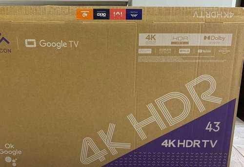 Телевизор 43" iFFalcon IFF43U62 Google TV Смарт