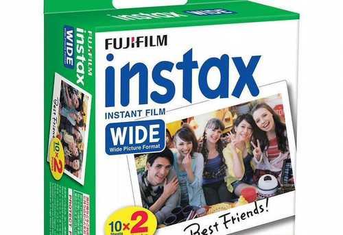 Фотопленка Fujifilm Instax Wide twin pack, 20 шт 2